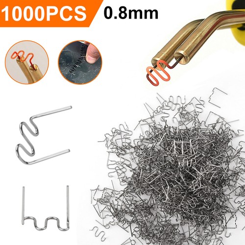 1000Pcs 0.8mm Hot Staples Plastic Welding Wave Stapler for Car Bumper ...