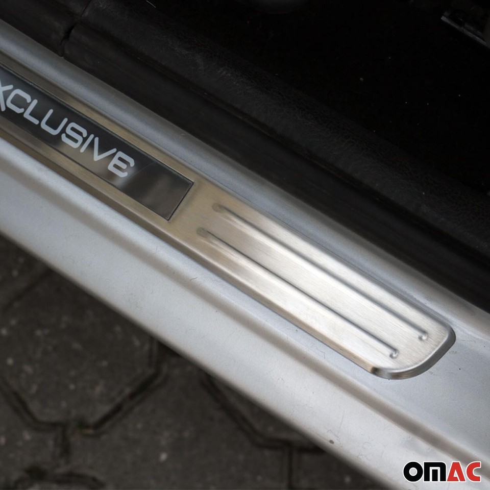 Door Sill Scuff Plate Illuminated for VW EOS Exclusive Stainless Steel ...