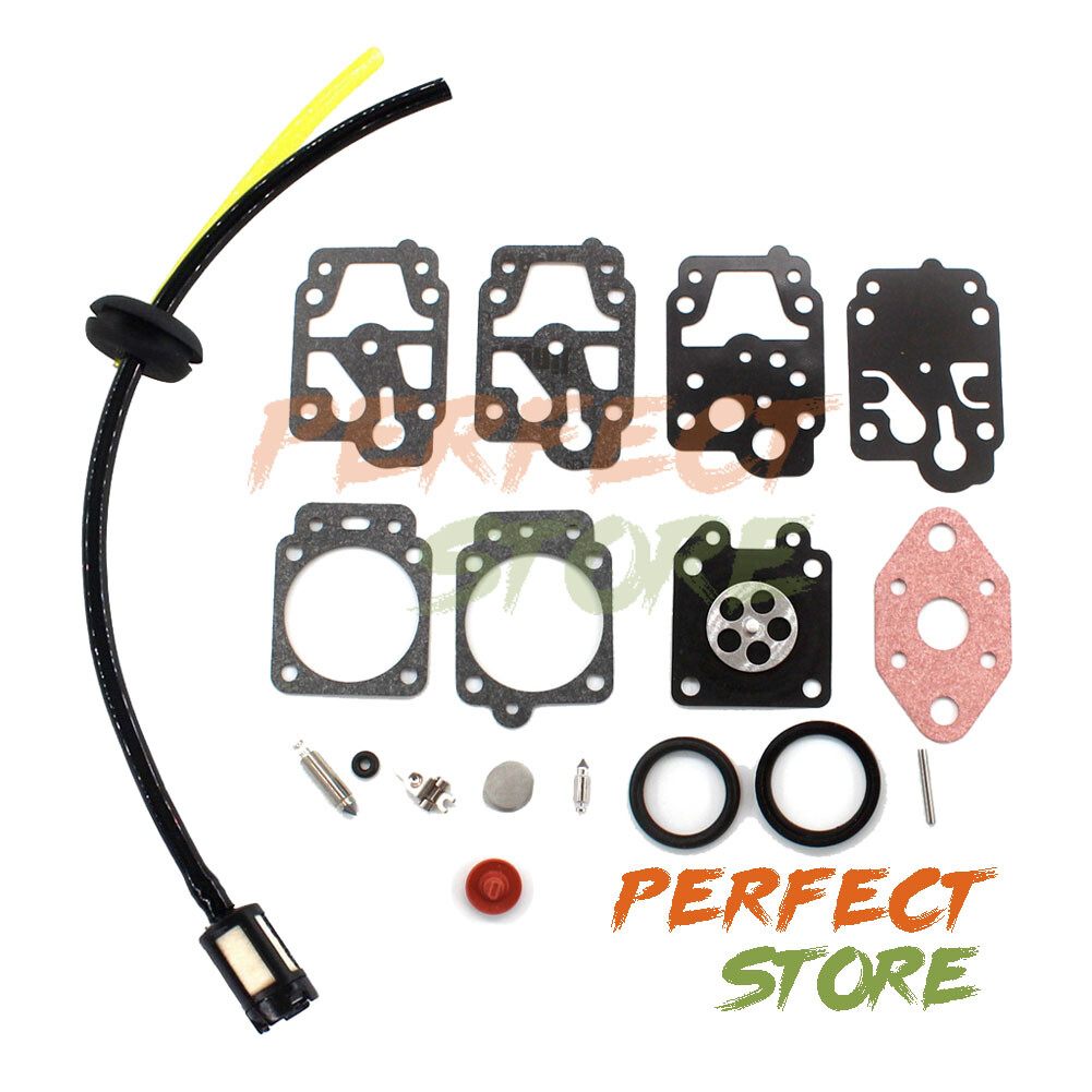 Carburetor Repair Kit & Fuel Line Kit For K20-WYL WYL-240-1 WYL-242-1 ...