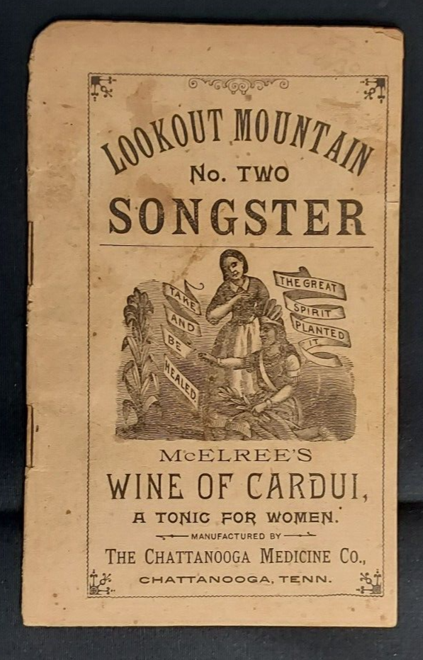 1890s Quack Medicine Book McElree's Wine Of Cardui Chattanooga Lookout ...