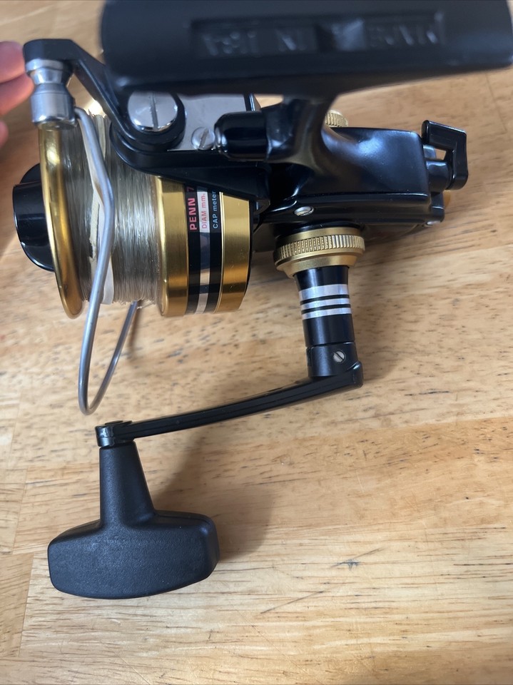 Penn 750 SS Skirted Spool Fishing Reel - Black/Gold 31324075009| eBay
