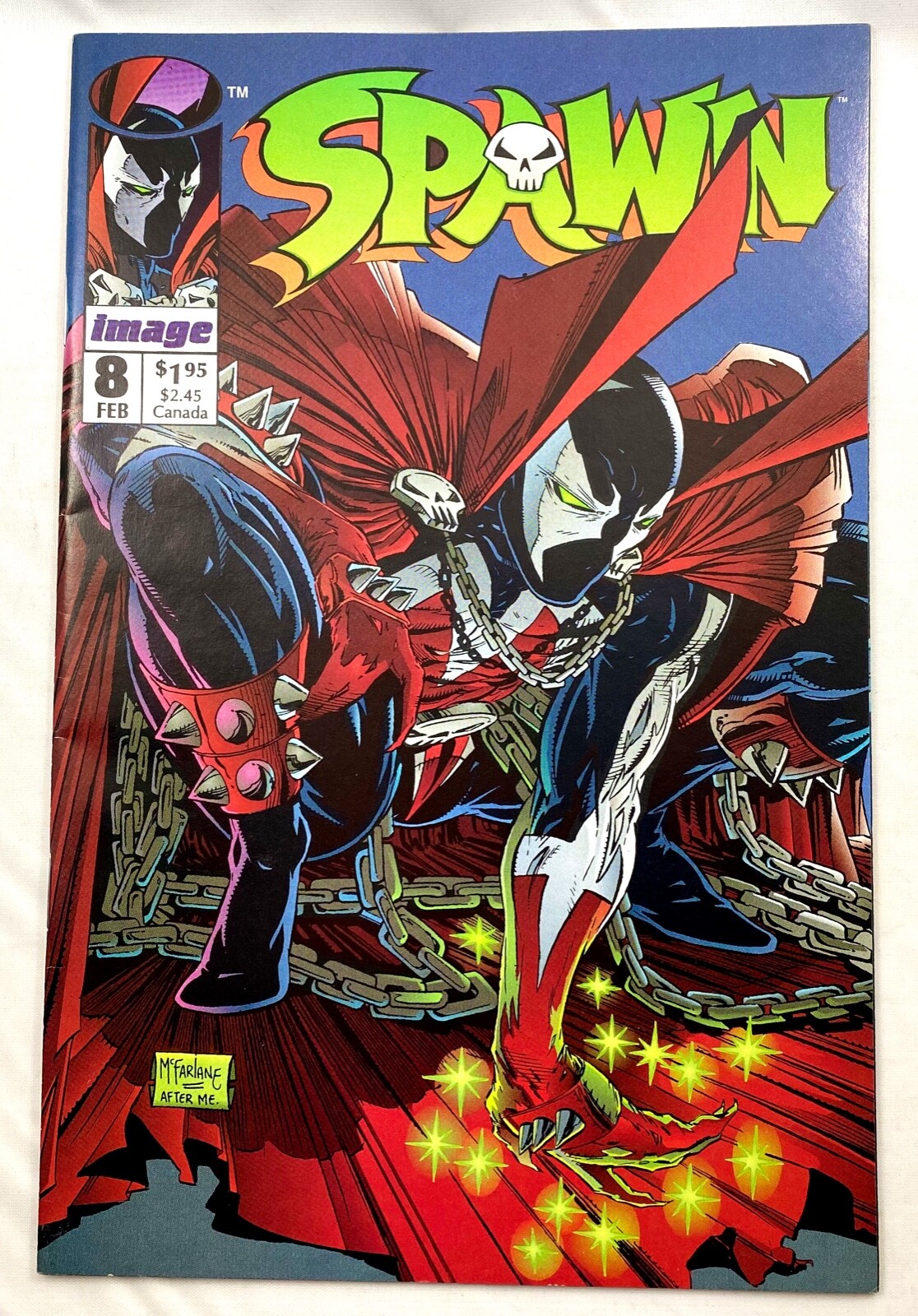 SPAWN #8 "In Heaven" Image Comic - Todd McFarlane - FEB 1993 - VF/NM | eBay
