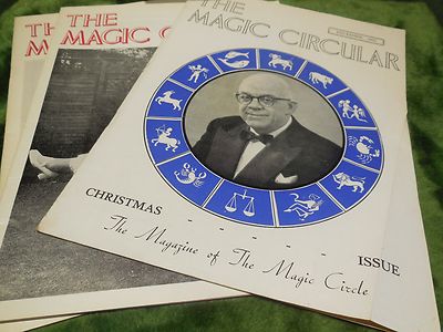 Lot 3 Issues The Magic Circular Magazine 1962 1977 | eBay