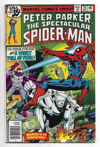 Spectacular Spider-Man #25 Marvel Comics 1978 Peter Parker/ 1st Carrion ...