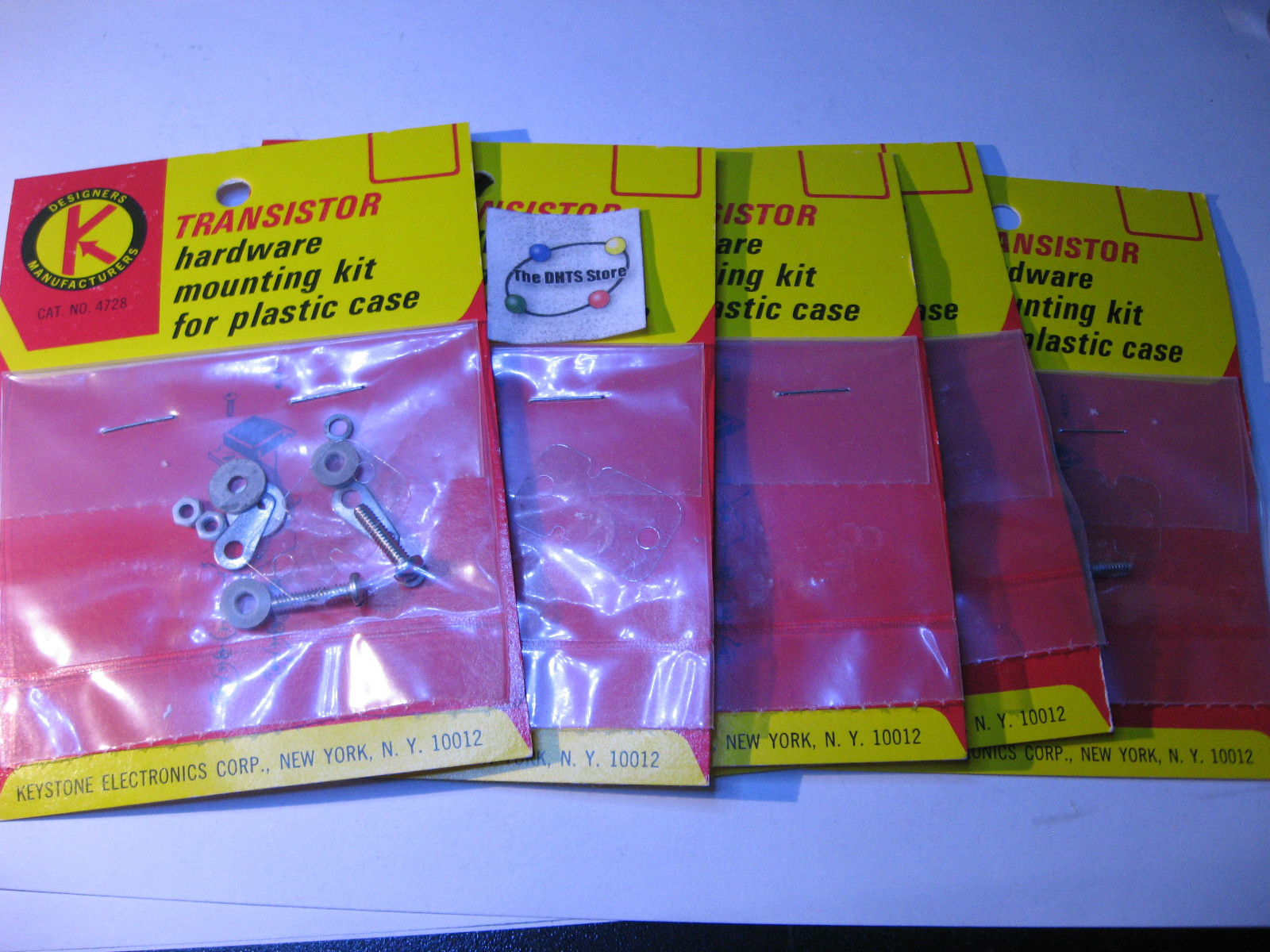 Transistor Plastic Case Hardware Mounting Kit Keystone 4728 - NOS Qty 5 ...