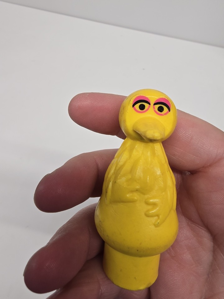 Vintage Fisher Price Little People Sesame Street Toys Big Bird Cookie ...