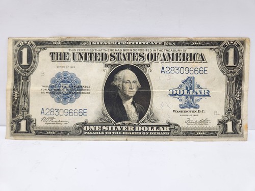 1923 One Dollar Large Note Silver Certificate Paper Currency USA | eBay