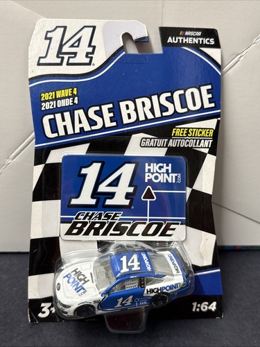 Chase Briscoe #14 High Point 1/64 2021 Wave 4 NASCAR Authentics Diecast ...