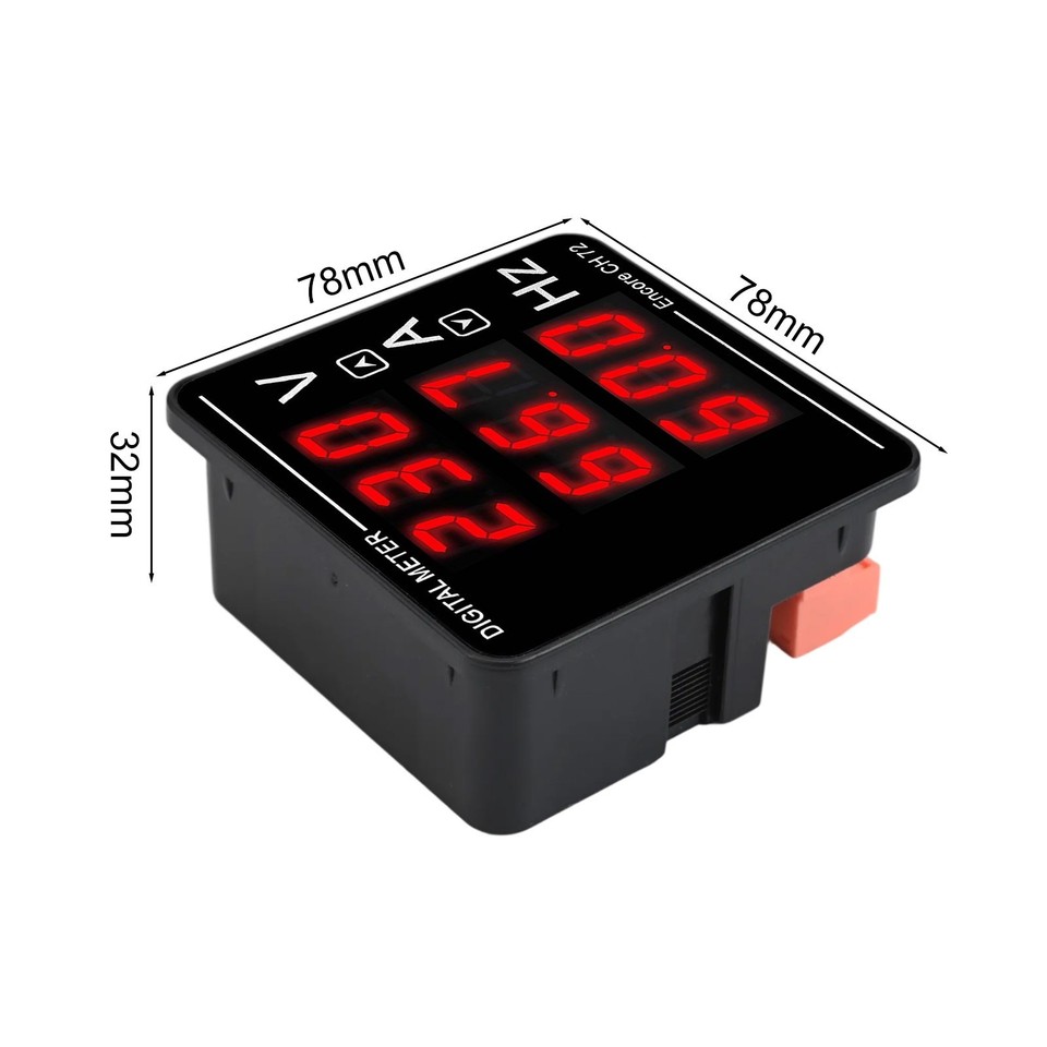 Ammeter Voltammeter Frequency Measuring Device for Automation Equipment ...