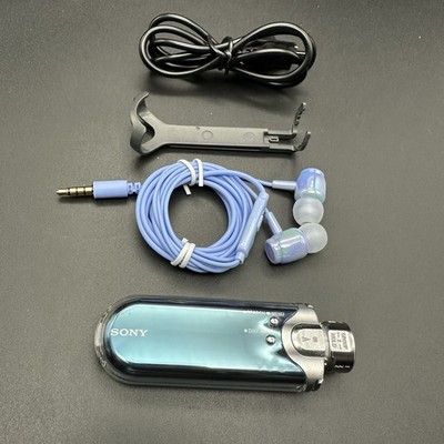 SONY NW-E505 Net Work Walkman Portable Audio Player 512 MB Blue Fully ...