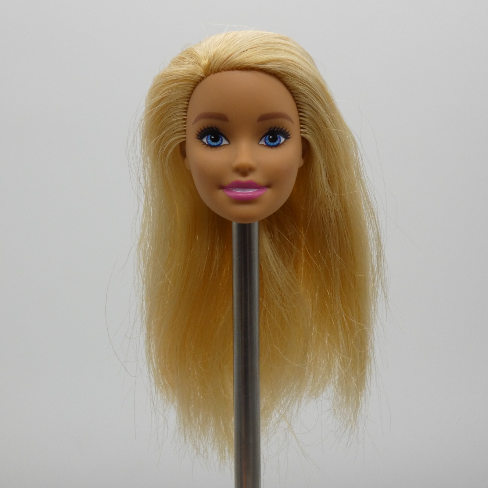 Barbie Beach Doll Head Only Millie Face Blonde Medium Light Skin 2016 ...