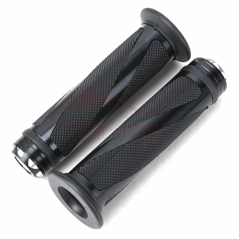 For Suzuki Hayabusa GSX1300R 7/8" Motorcycle Hand Grips Handle Bar ...