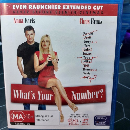 What's Your Number? Blu-ray Fast & Free Shipping AUS 9321337132976 | eBay