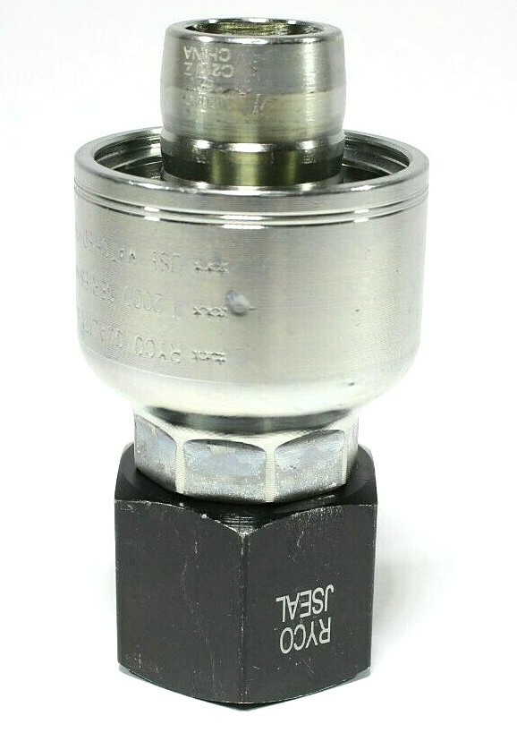 Ryco T2040-1621 - 1" J-Seal JIC Female Crimp Hydraulic Hose Fitting | eBay