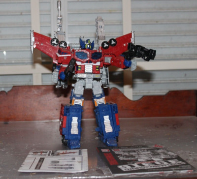 Transformers Siege Galaxy Upgrade Optimus Prime + upgrade | eBay