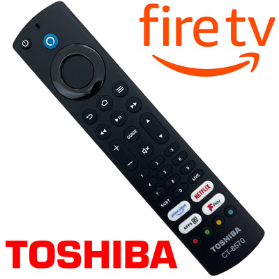 Genuine Toshiba CT-8570 Fire TV Edition Remote Control for 43UF3D53DB ...