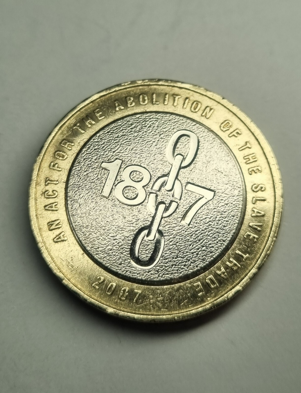 VERY 2 pound coin rare 1807 Abolition of slavery | eBay UK