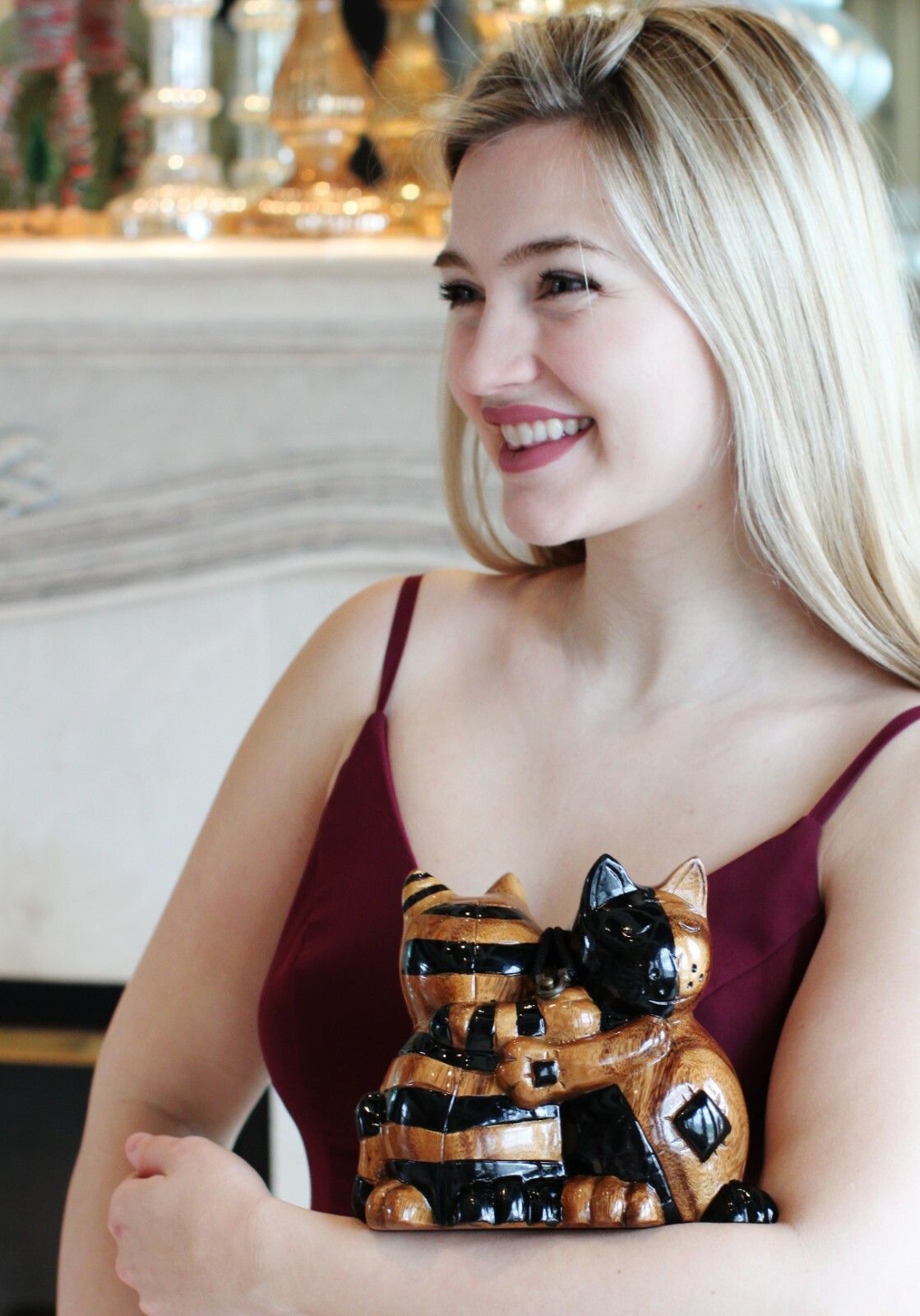 Timmy Woods TWIN HUGGING KISSIN COUSINS CAT KITTY MIN… - Gem