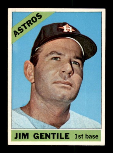 1966 Topps #45 Jim Gentile VGEX Astros 560151 | eBay