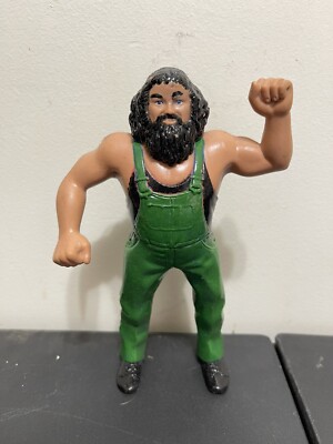 Vintage WWF LJN Hillbilly Jim Custom Wrestling Action Figure Hand ...