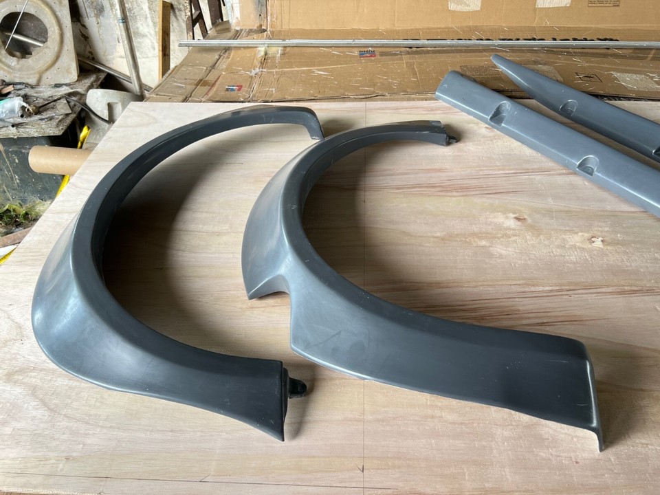 for JDM Fairlady Z31 300zx 84-85' Zenki 2seater side skirts fender arch ...