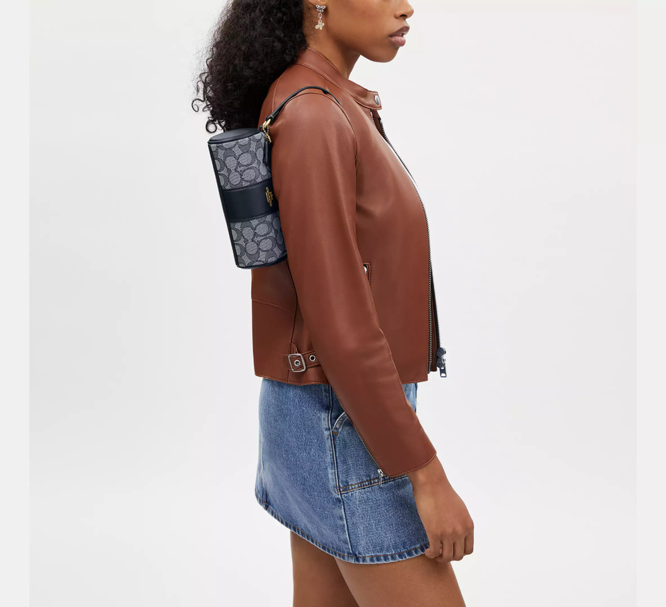 NWT COACH Nolita Barrel Bag In Signature Jacquard CU003/CU989/CZ459 | eBay