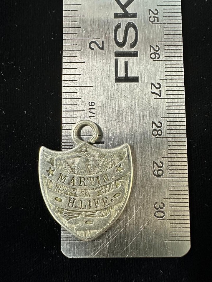 Post-1868 Military ID Tag ~ Indian Wars ~ Martin H. Life | eBay