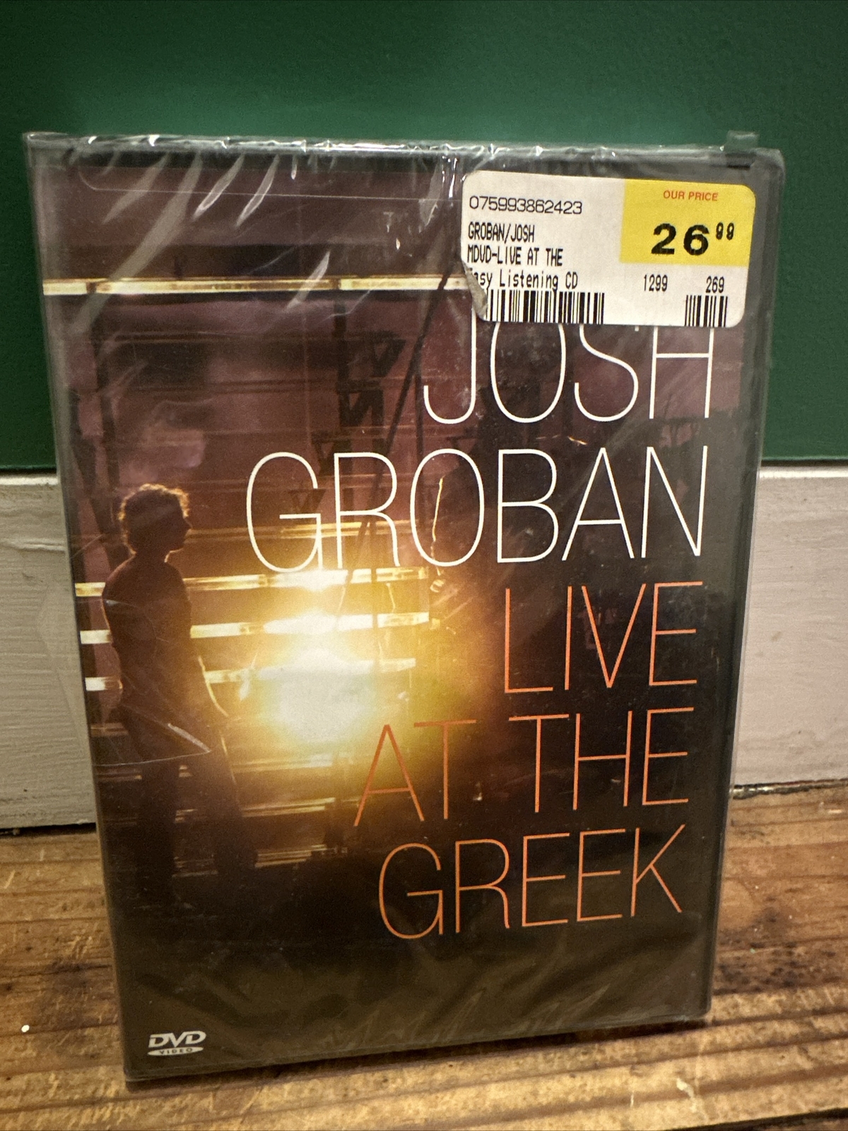 Josh Groban - Live At the Greek (DVD, 2004, Includes Audio CD) for sale ...