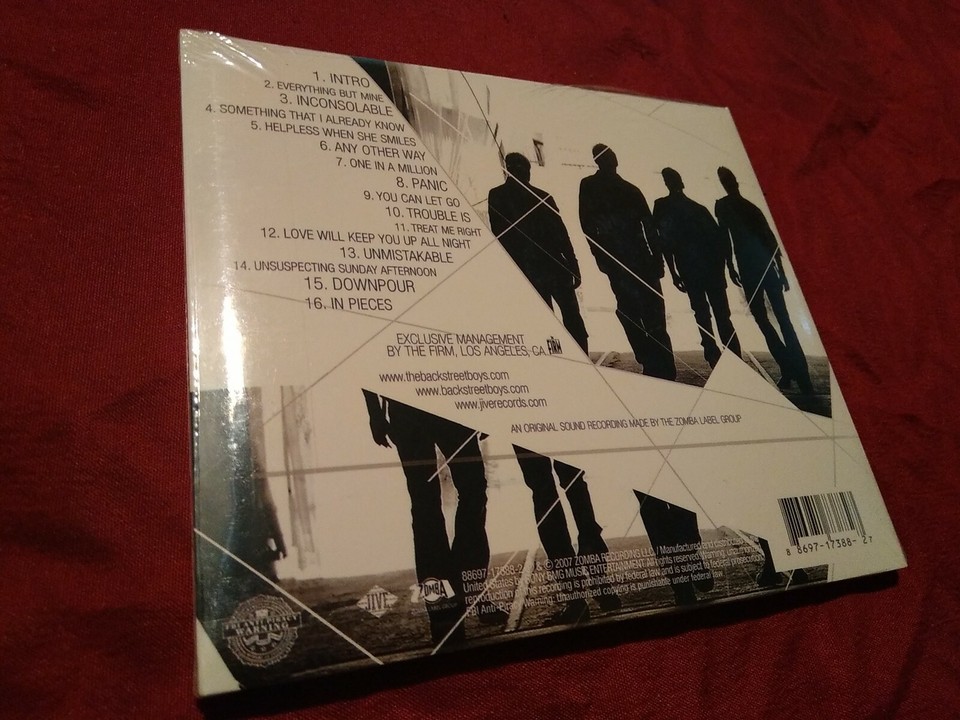 Unbreakable [Digipak] by Backstreet Boys (CD, Oct-2007, Jive | eBay