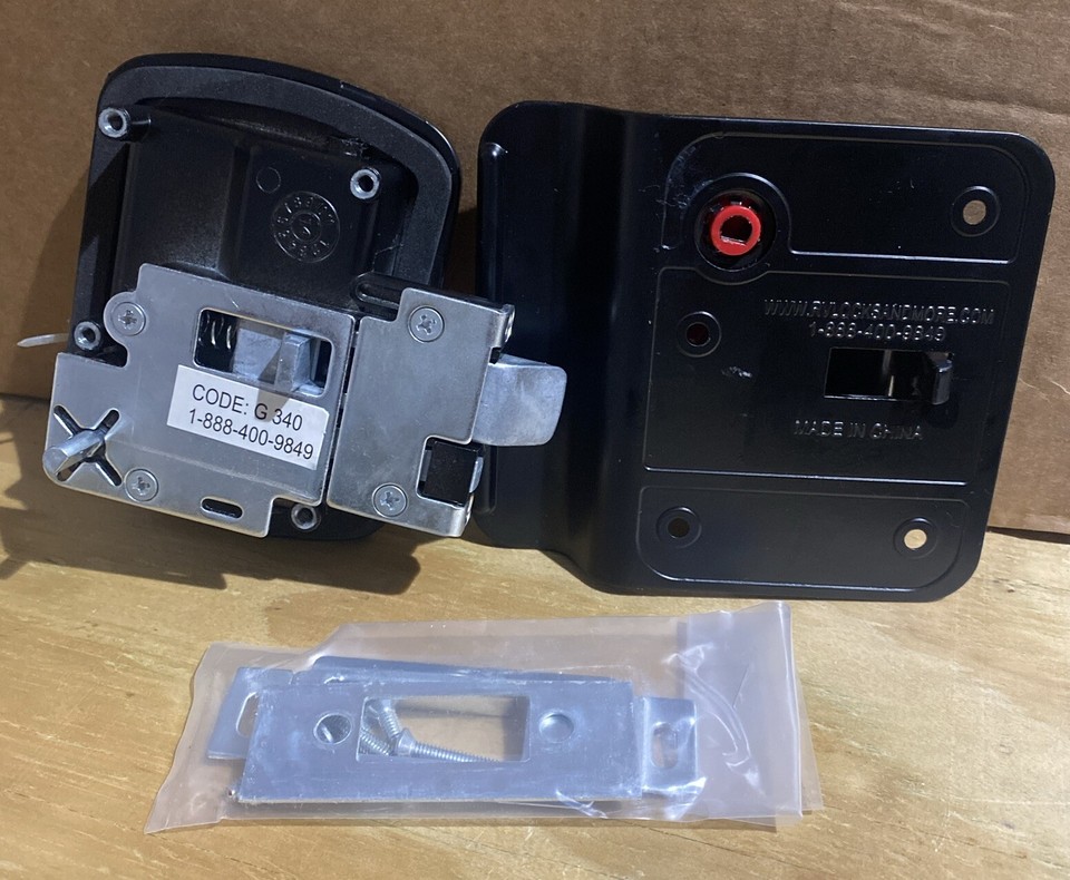 AP Products 013-570 Black Metal Global Travel Trailer Entrance Lock Set ...