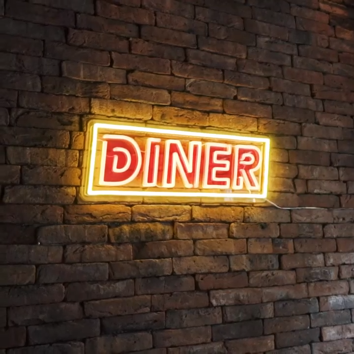 Waterproof Neon Bar Open Sign, Outdoor Vertical Arrow Open Neon Sign ...