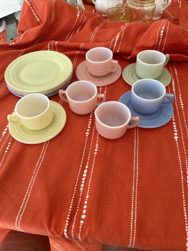 fiestaware Child’s Dish Set | eBay