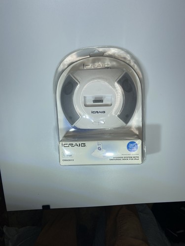 iCraig iPod Digital Stereo Speaker System CMA3013 Plays & Charges ...