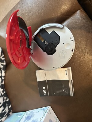 RCA RP2700A Portable Red CD Player Portable CD Player Vintage | eBay