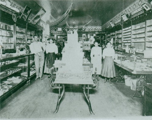 WeShip!30 Ft Oak Pharmacy Apothecary Cabinet Display 133Drwr 1890-1900 ...