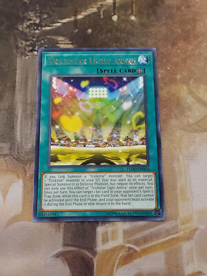 Trickstar Light Arena - FLOD-EN054 Yugioh! Yu-Gi-Oh! Rare Nice! | eBay