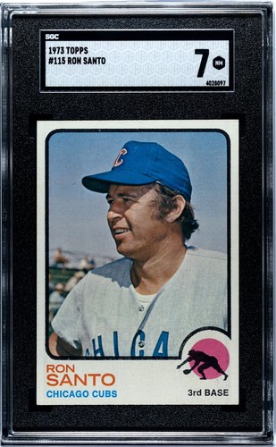 1973 TOPPS #115 RON SANTO CHICAGO CUBS GRADED SGC 7 | eBay