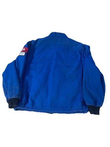 true vintage worth racing jacket xxl 80s fireproof 3-2a/5 blue f1 ...