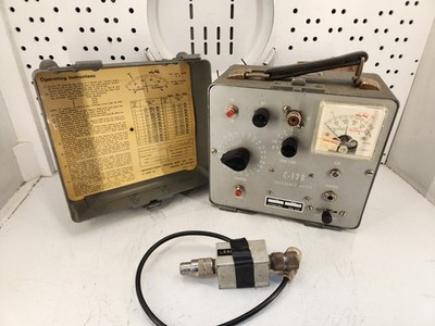 International Crystal Model C-12B Frequency Meter, Vtg HAM CB Radio ...