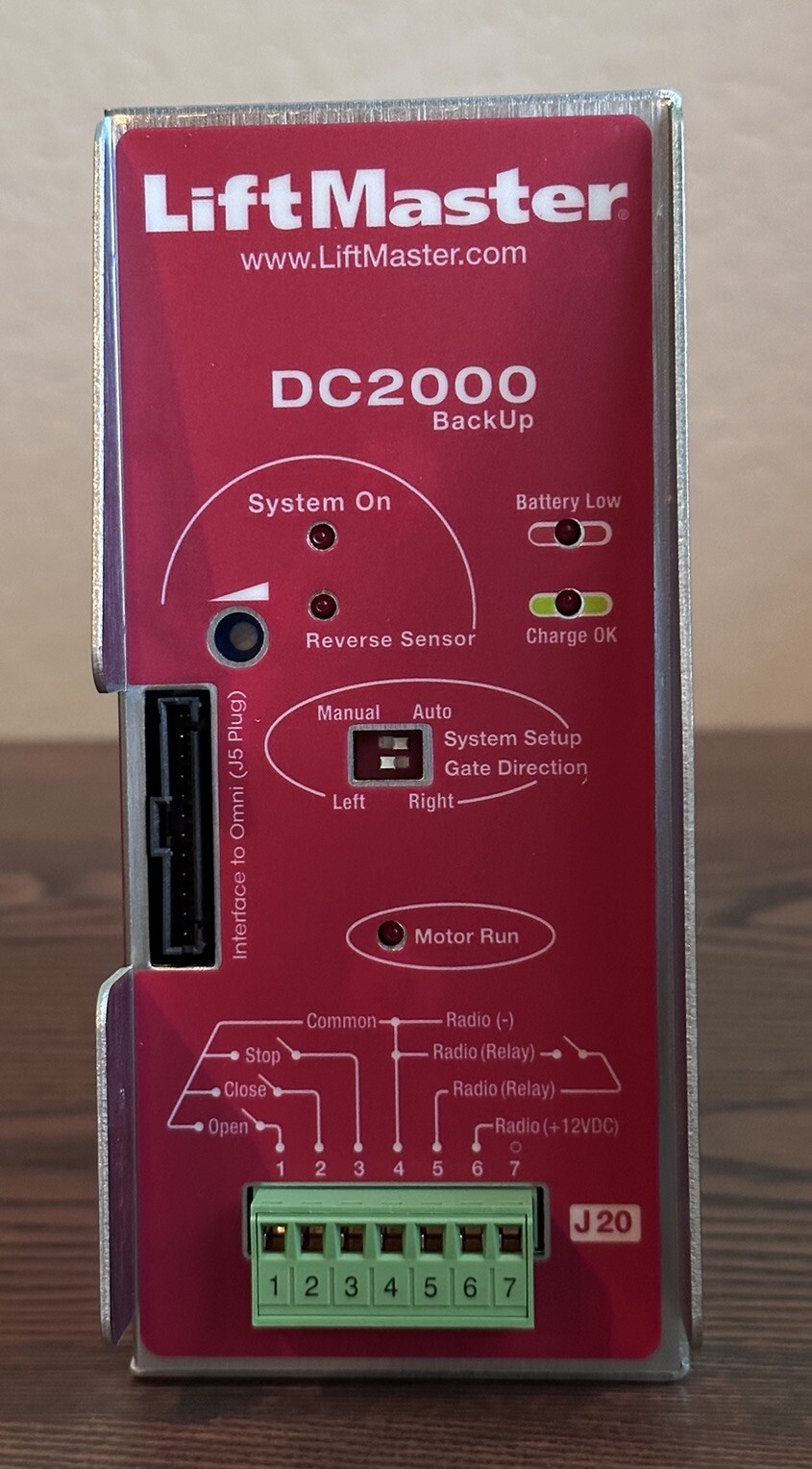 Liftmaster DC2000 Backup Controller | eBay