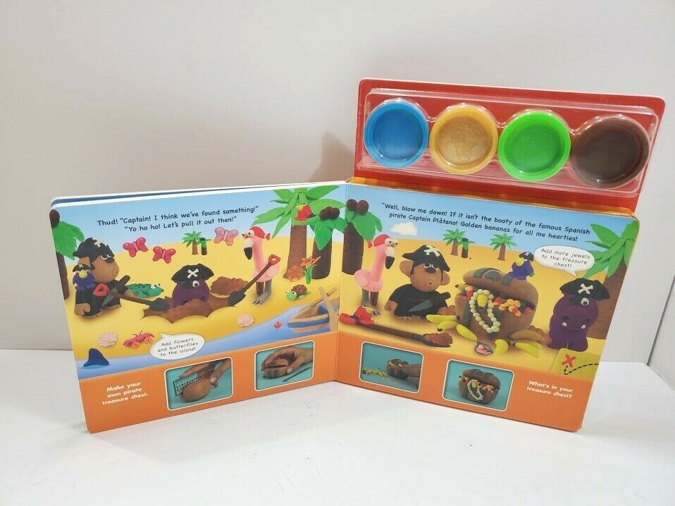 Play-Doh The Backyardigans Pirates Play Dough Set Hasbro Hands On 5 ...