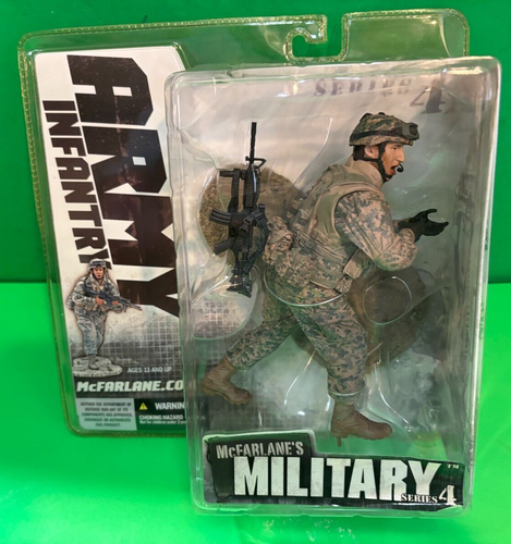 2006 McFarlane Military Series 4 ARMY INFANTRY - MIP - case fresh | eBay