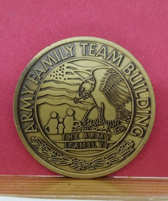 ARMY FAMILY TEAM BUILDING MVR CHALLENGE COIN | eBay