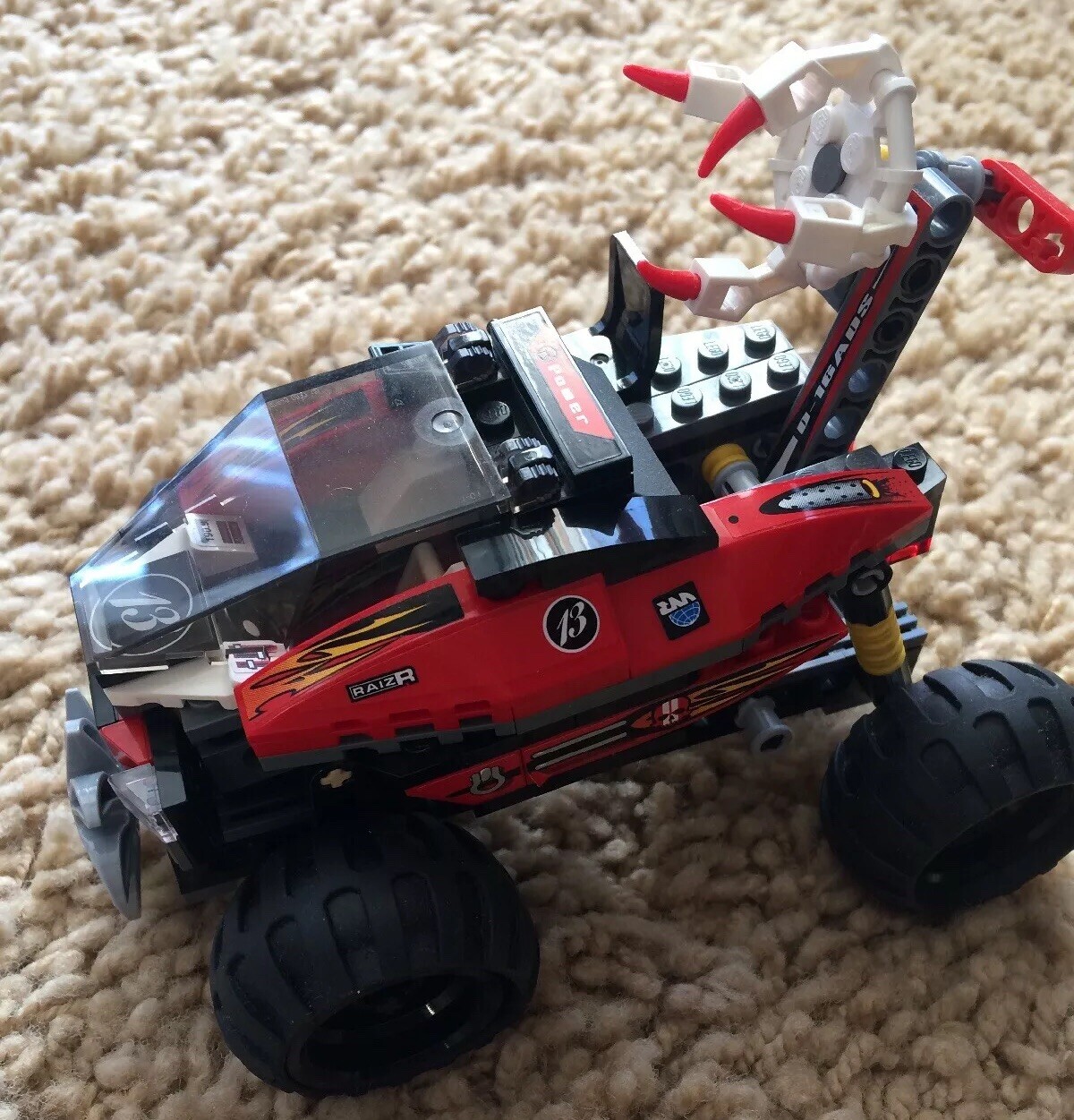 Lego 8863 World Racers Blizzard Peak 504pc Set & Manual Minifig Boat ...