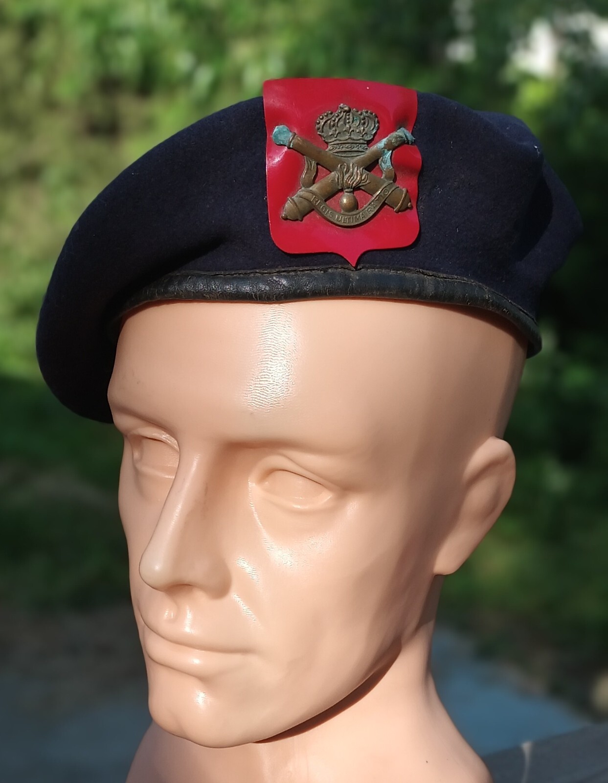 Belgium Army Artille ABL Cofabeba Beret Size 61 Vinta… - Gem