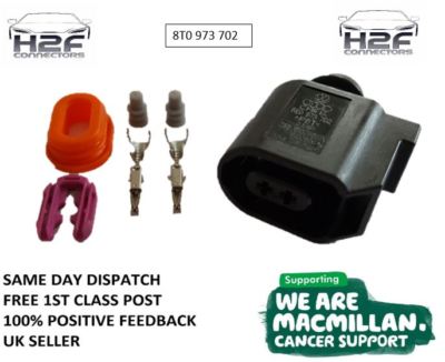 VW AUDI VAG 2 Pin Connector for ABS Sensor 8T0973702 - Freepost | eBay UK