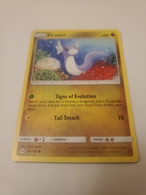 Pokémon TCG Dratini Sun & Moon Base Set 94/149 Regular Common | eBay