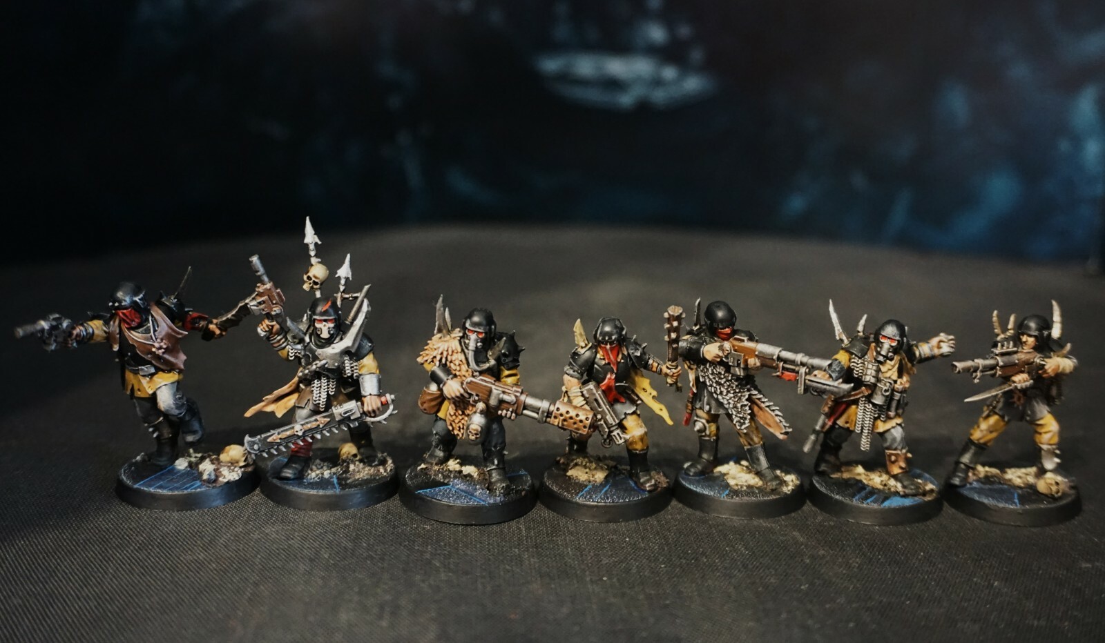 Traitor Guardsmen painted Warhammer 40k Chaos Space Marines Cultists ...