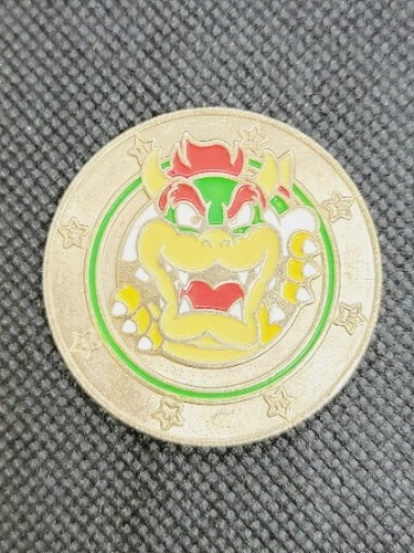 Vintage Bowser Super Mario Nintendo Coin Token - Frankford Candy | eBay