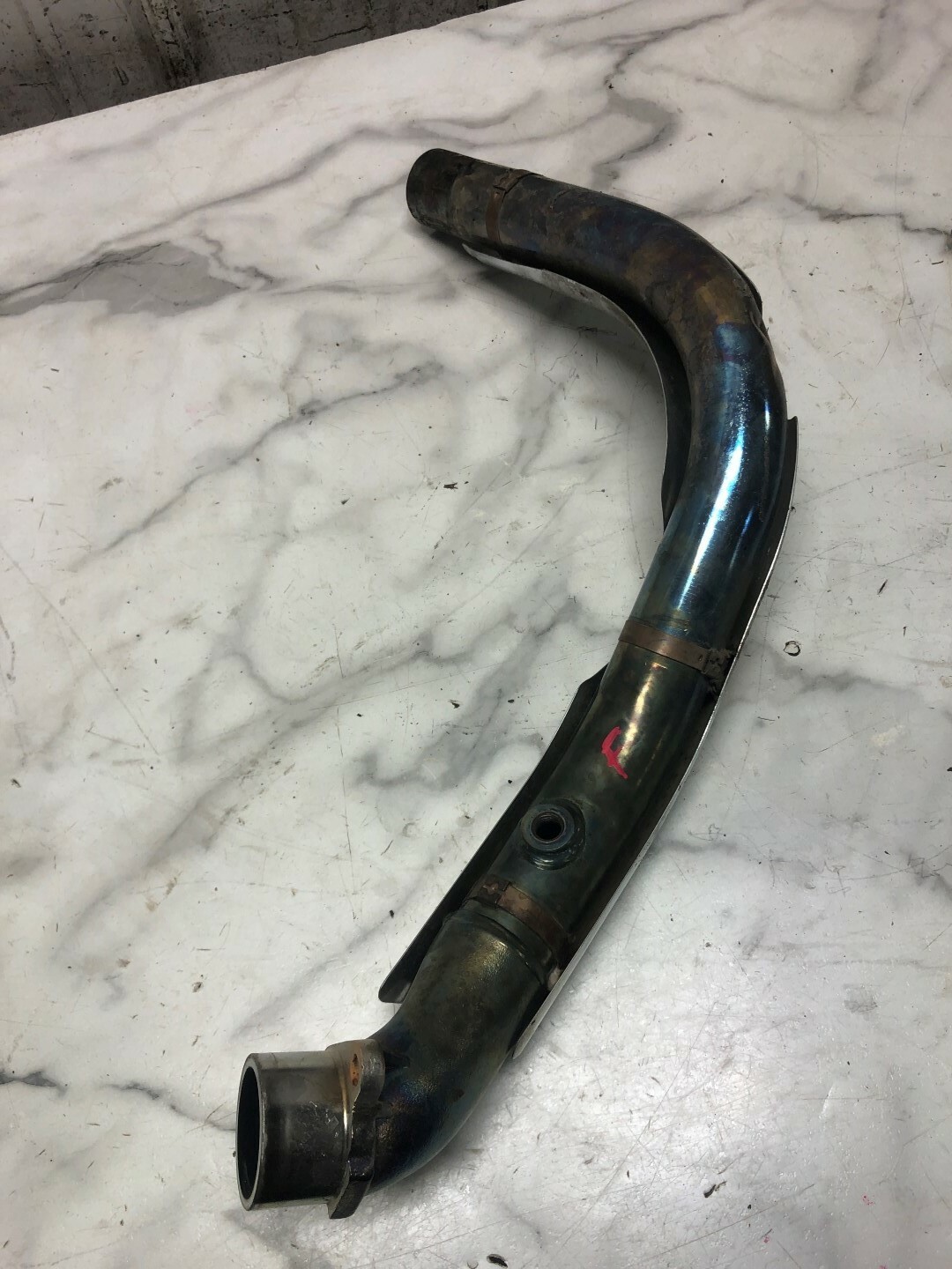 18 Indian Roadmaster Motorcycle front muffler pipe exhaust header | eBay
